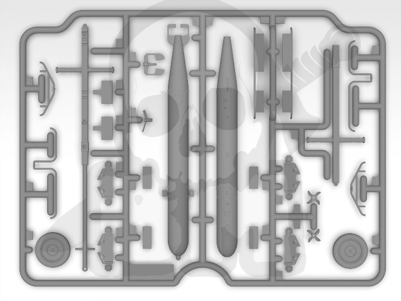 Battle-Models > WWII German Torpedo Trailer 1:48
